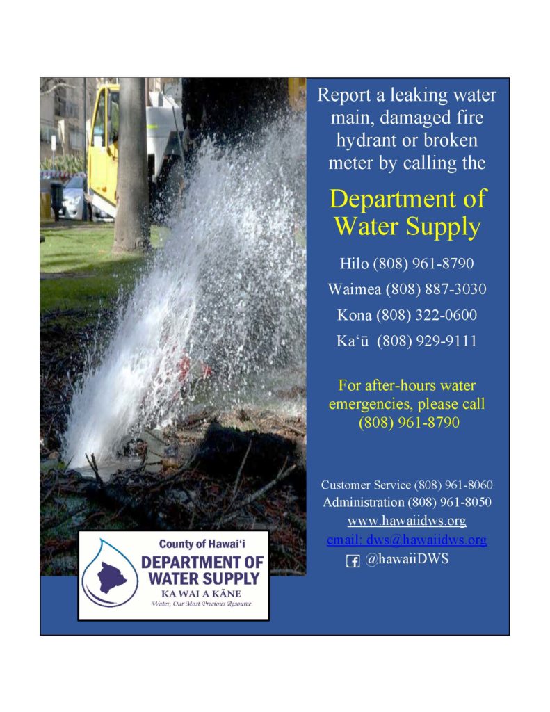 General Outdoor – Department of Water Supply